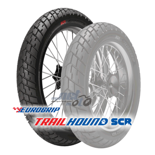 Eurogrip TrailHound 100/90 -18 (56H) Eurogrip TrailHound SCR Front Tire ...